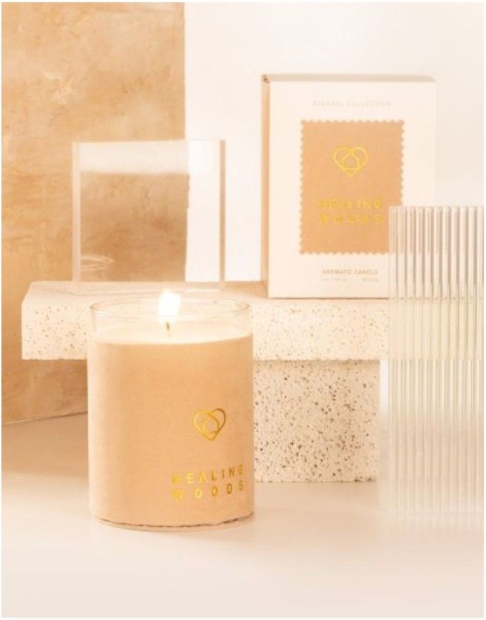 Scented candle Eternal Healing Woods komoda.lt
